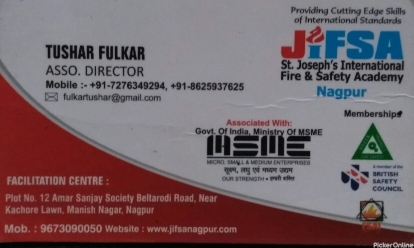 jifsa st. Joseph international fire & safety academy